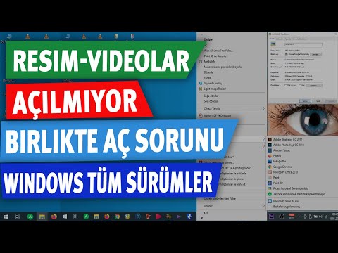 DOSYA ACILMIYOR SORUNU | BIRLIKTE AC SORUNU | WINDOWS TUM SURUMLER