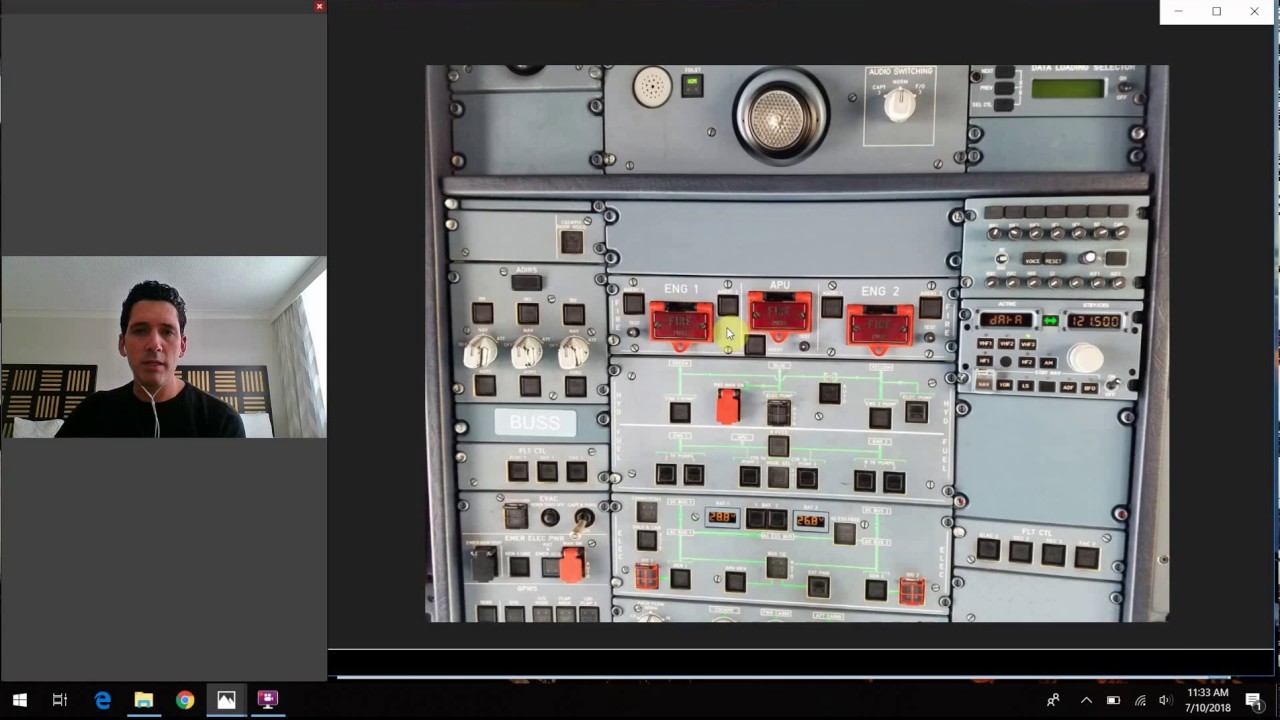 Airbus A320 Cockpit Tour: #11 - EVAC Panel : What do all those buttons ...
