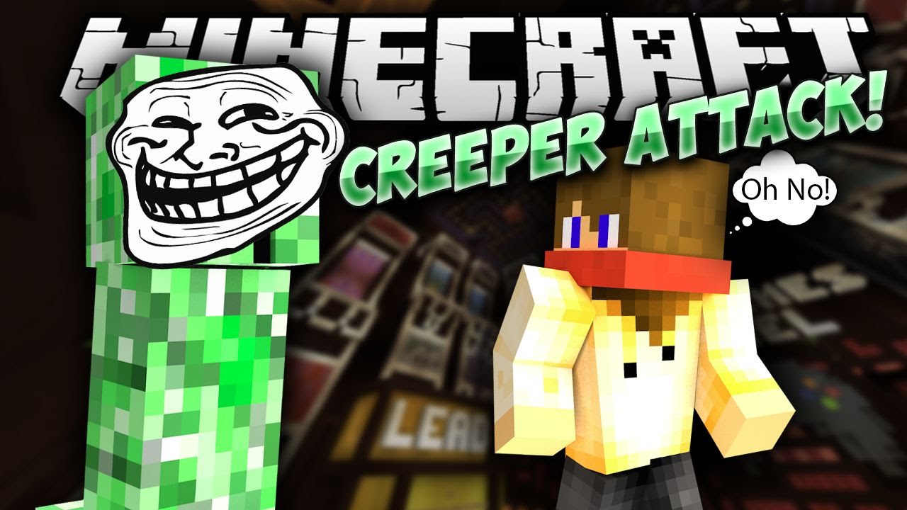 Minecraft | Creeper Attack! | (WHAT IS HAPPENING?!) - YouTube