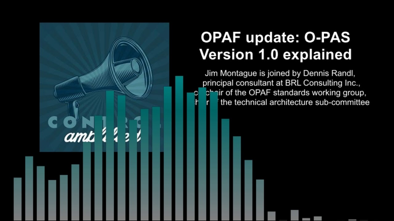OPAF update: O-PAS Version 1.0 explained - YouTube