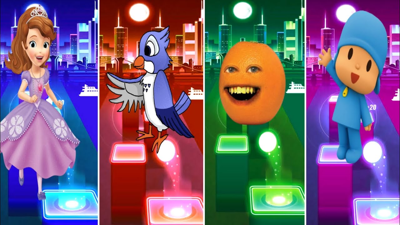 Sofia the First🆚Bluey🆚Annoying Orange🆚Pocoyo🔥Who is best? - YouTube