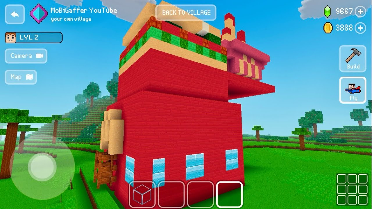 Block Craft 3D: Crafting Game #4159 | Modern McDonald’s - YouTube