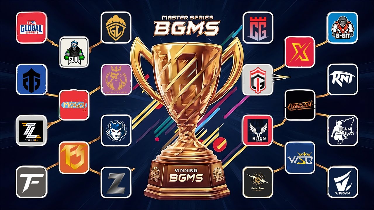 BGMS ALL TEAM LINEUPS REVEALED @GodLikeEsportss , @S8ULGG | SHOCKING ...