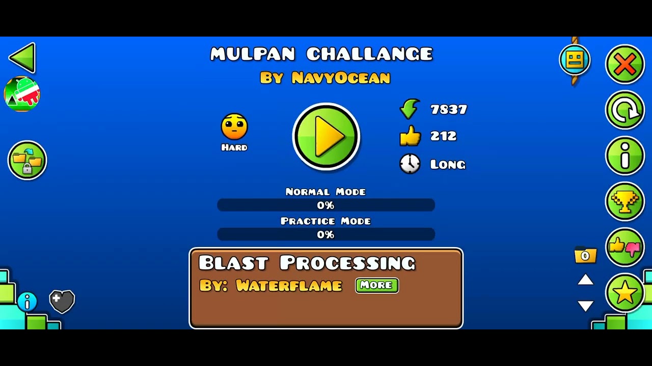 geometry dash with hacks,myths - YouTube