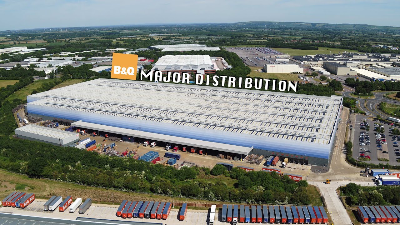 B&Q HUGE Distribution Centers!!! - YouTube