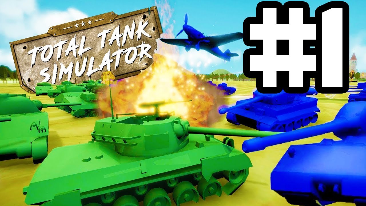 Отбиваем наши территории(Total Tank Simulator) - YouTube