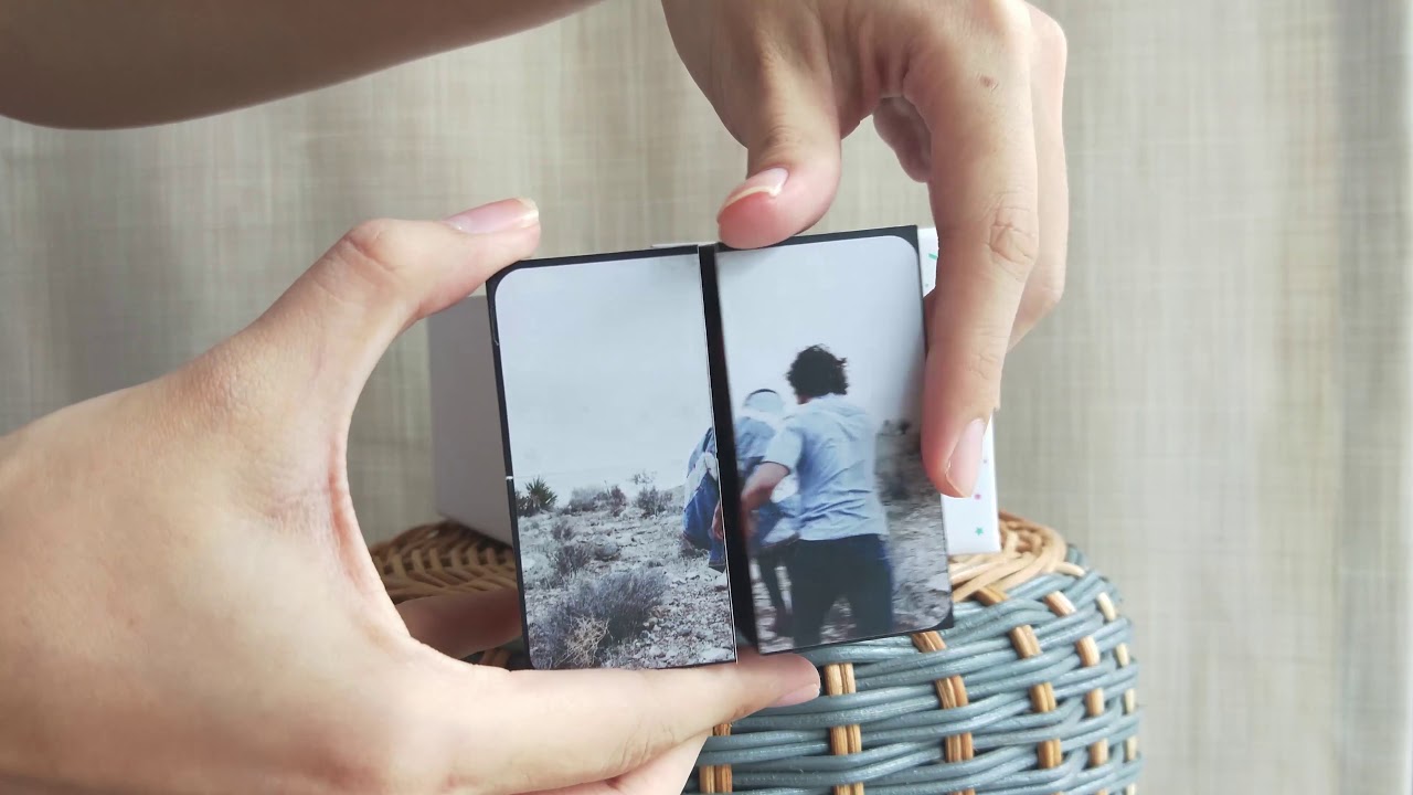Infinity Photo Cube // Magic Flipping Photo Cube (Print For Fun) - YouTube