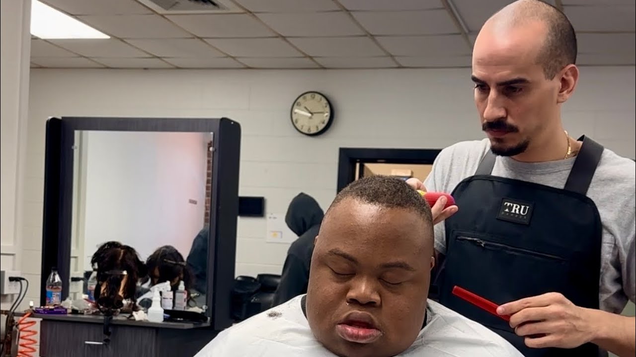 *FULL LENGTH* STUDENT HAIRCUT TUTORIAL: MID/HIGH FADE - YouTube