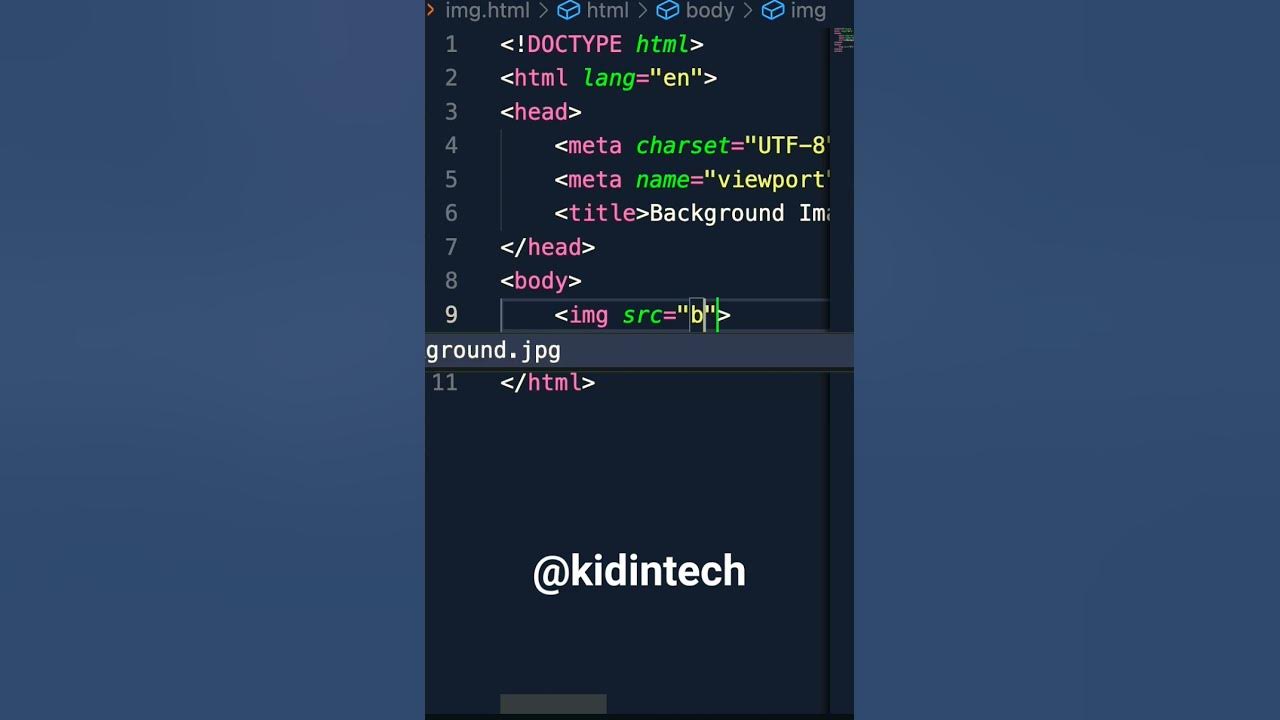 Background Image In Html Language Shorts Coding Html Programming Code Tutorial 8191