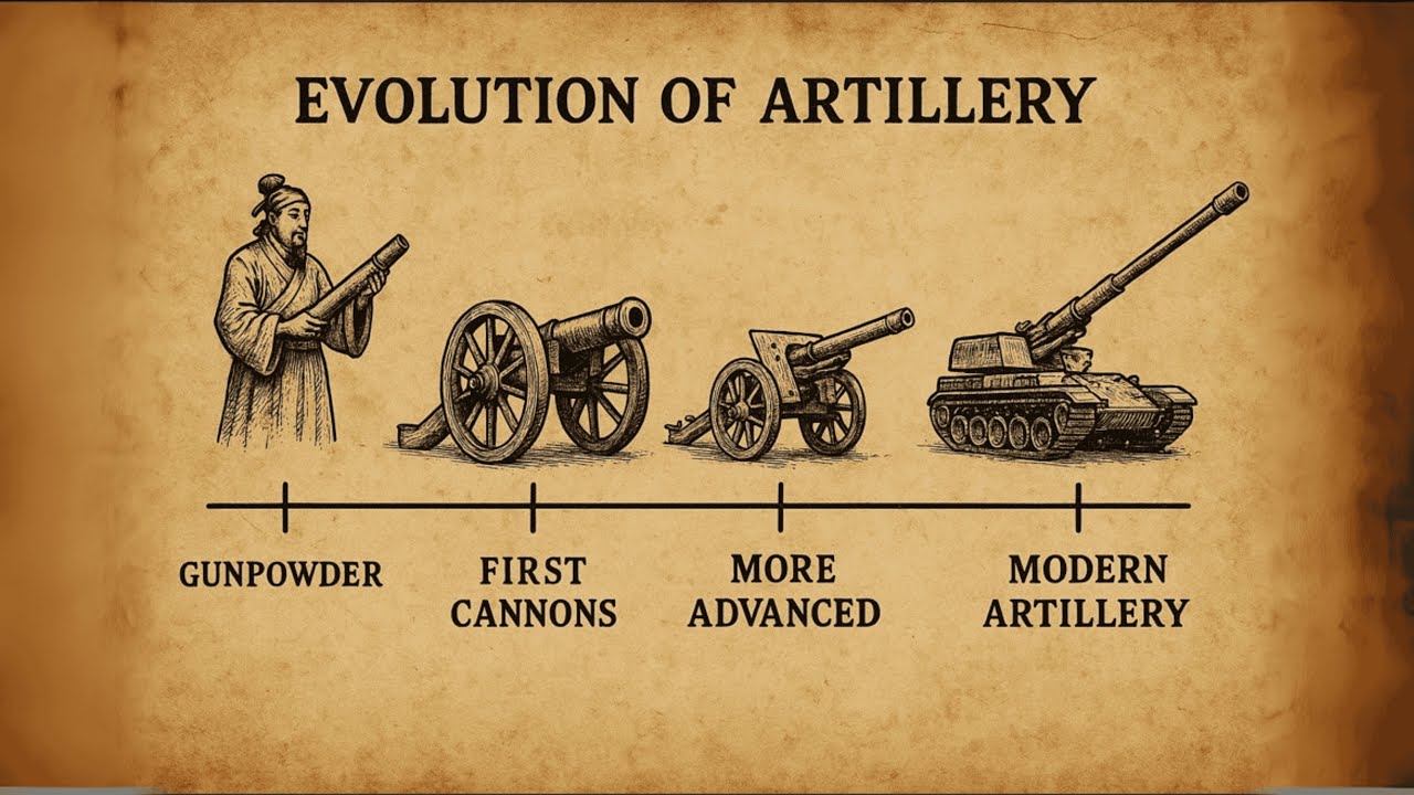 How Artillery Evolved: From Ancient Cannons to Laser Precision - YouTube