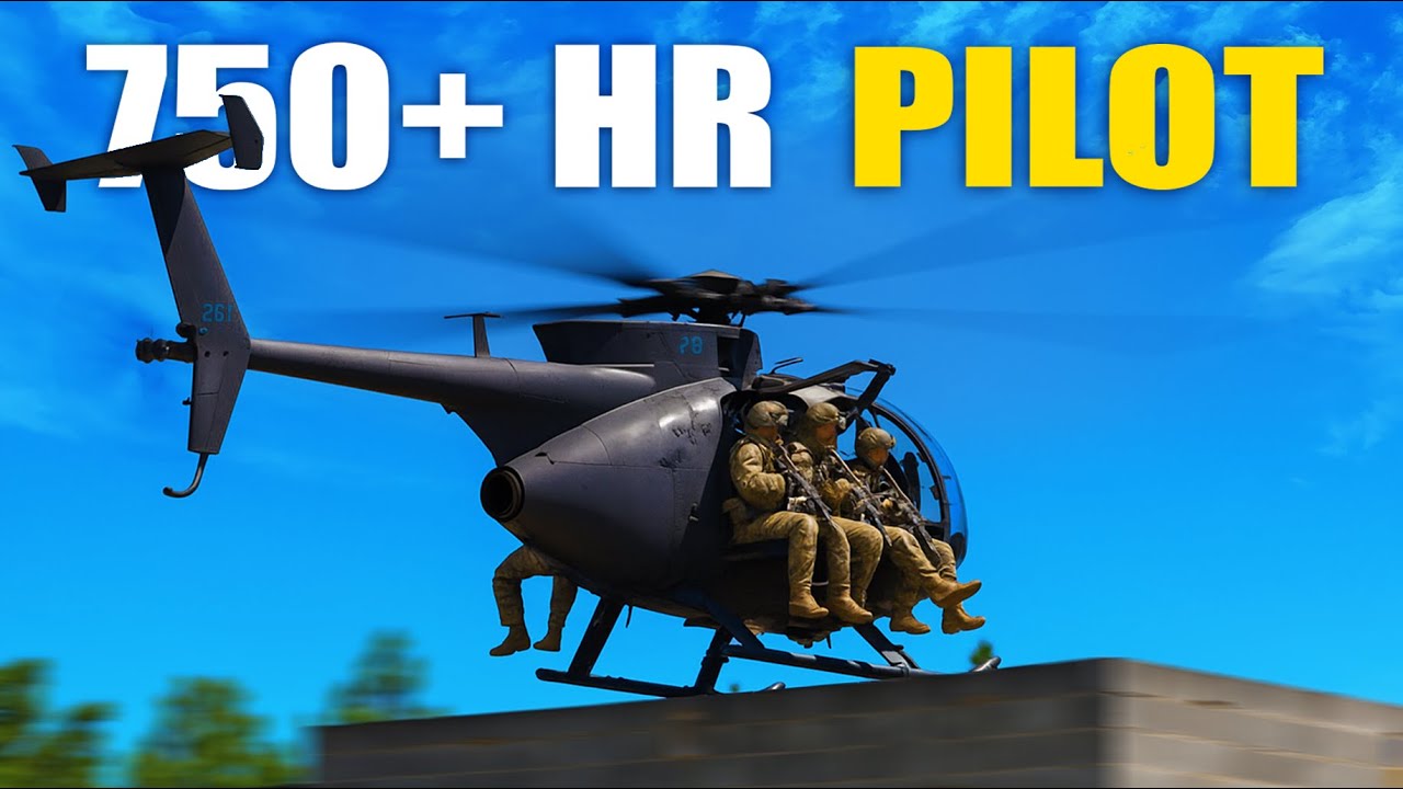 What a 750+ Hour Little Bird Pilot Looks Like in Arma Reforger - YouTube