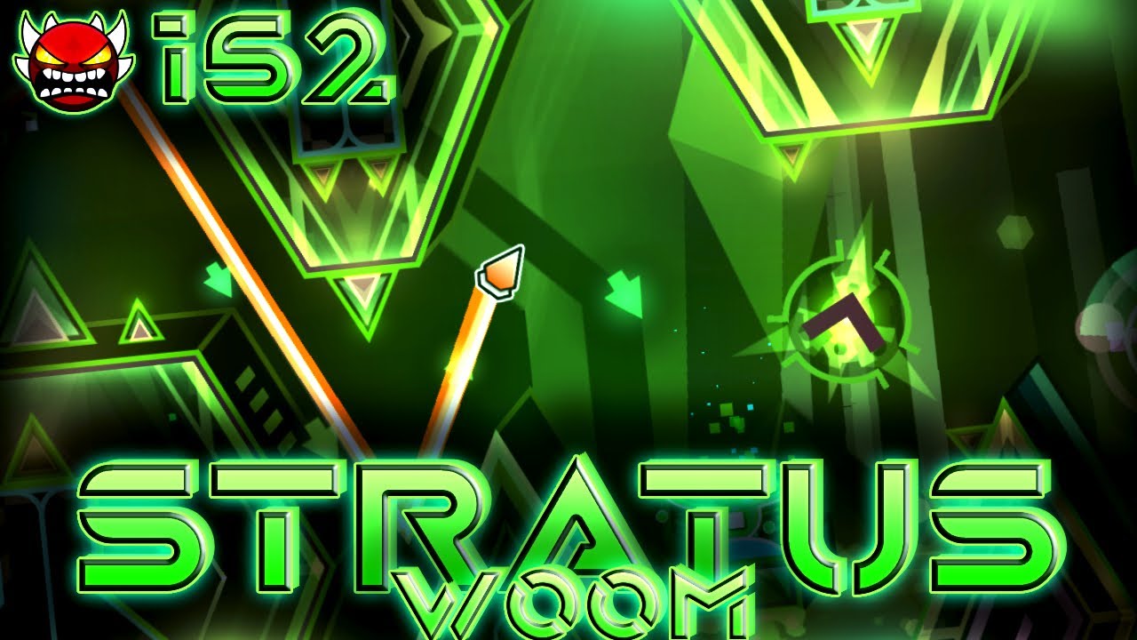 STRATUS by Woom & more (Extreme Demon) 100% // Geometry Dash - YouTube