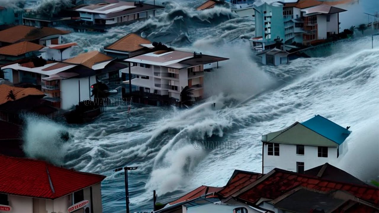2 minutes ago! Massive flooding in Funchal of Madeira, Portugal ...