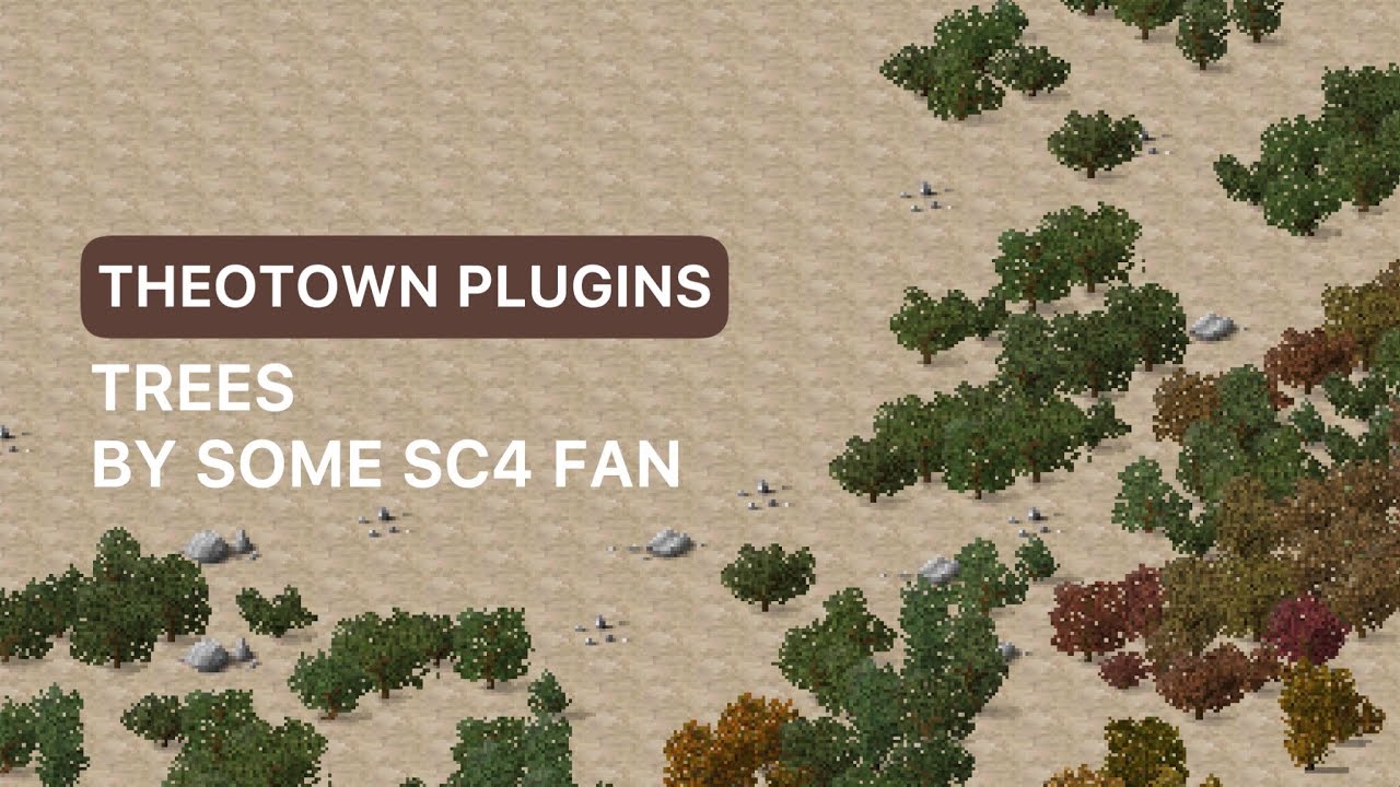 TheoTown Plugins | Trees by Some SC4 Fan - YouTube
