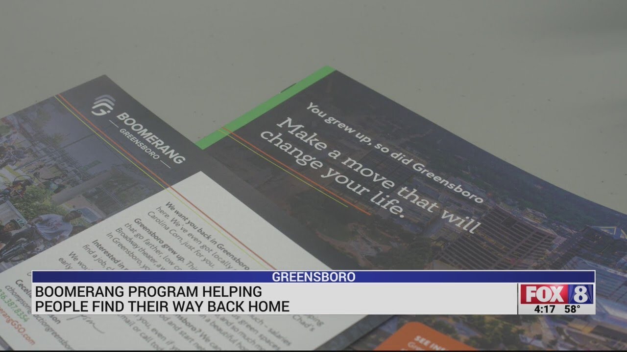 Boomerang Program helping people find their way back to Greensboro ...