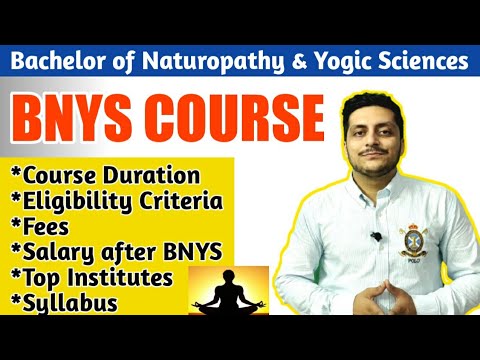 BNYS Course Details in Hindi | BNYS Scope , Salary , Top Colleges ...