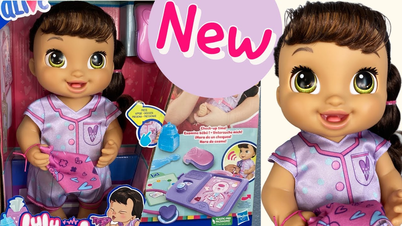 NEW Baby Alive Lulu Achoo Doll Unboxing & Review - YouTube