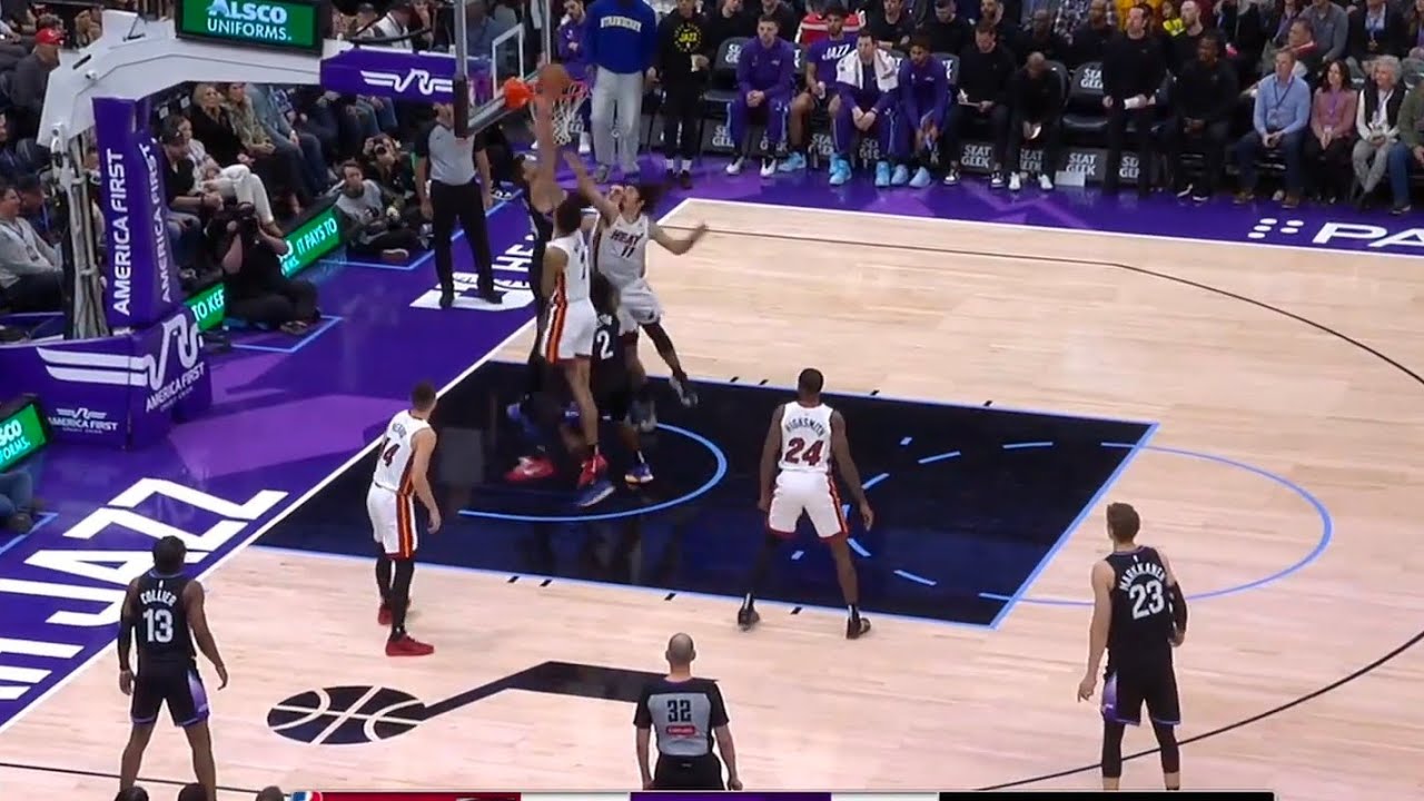 "HEAT vs. Jazz | Epic Showdown Highlights!" - YouTube