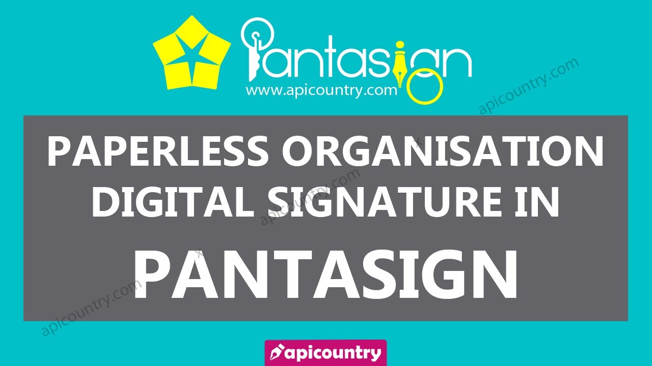 Organization Digital Signature Certificate in Pantasign 🚁 . Company ...