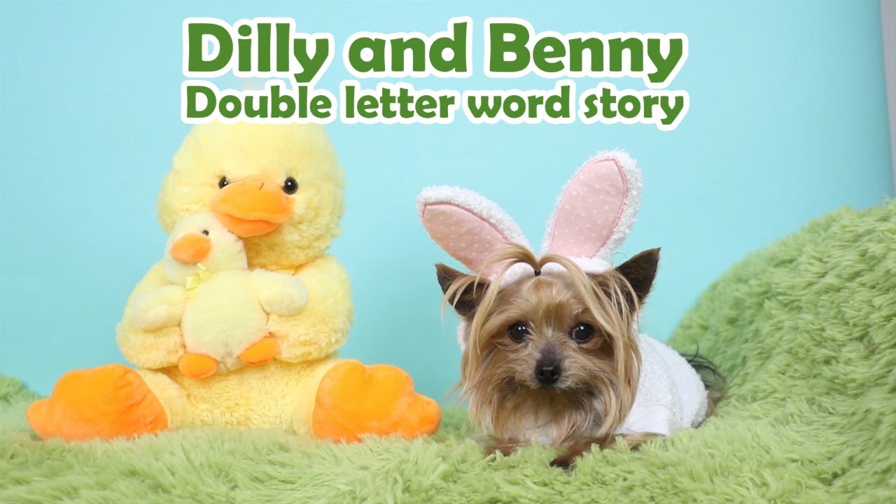 Dilly and Benny Double Letter Word Story - YouTube