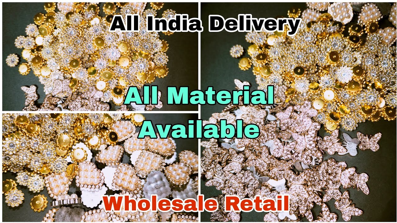Retail Wholesale Raw Material Available Jewellery Making Hair ...