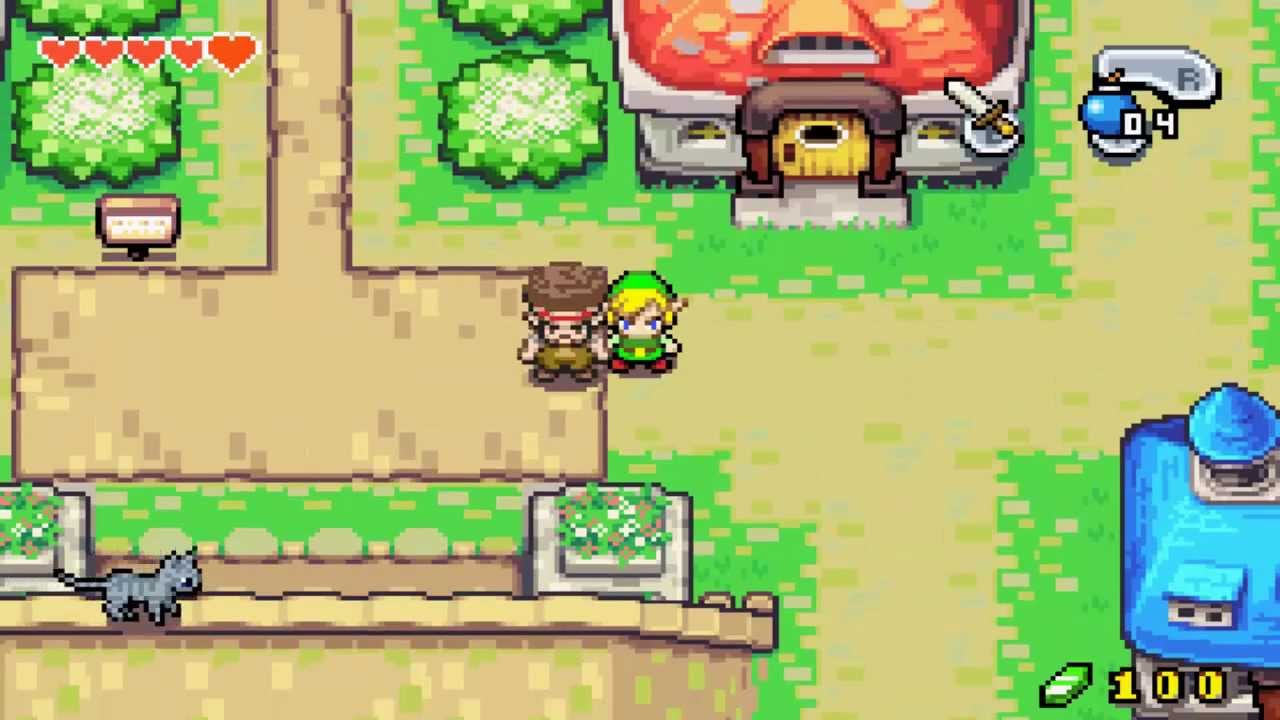 Let's Play The Legend Of Zelda: The Minish Cap Part 3 - 8-Bit Bats ...