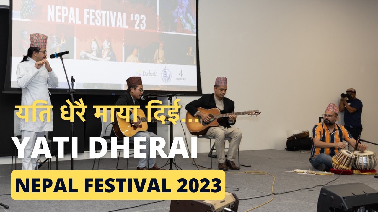 Yati Dherai Maya Dii - A Tribute to Narayan Gopal | Nepal Festival 2023 ...