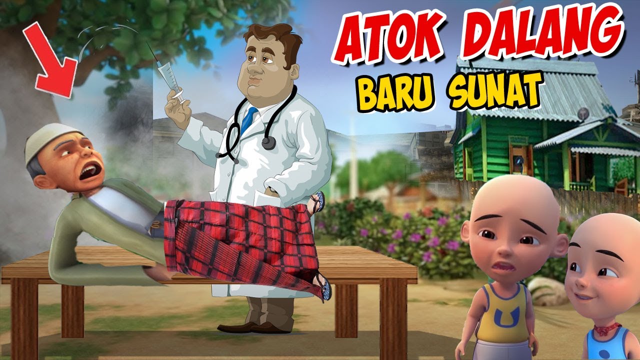 Atok Dalang Baru Sunat Upin Ipin Kaget Gta Lucu Youtube