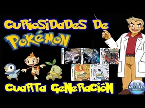 Curiosidades de Pokémon | Cuarta generación (4ª parte) - YouTube