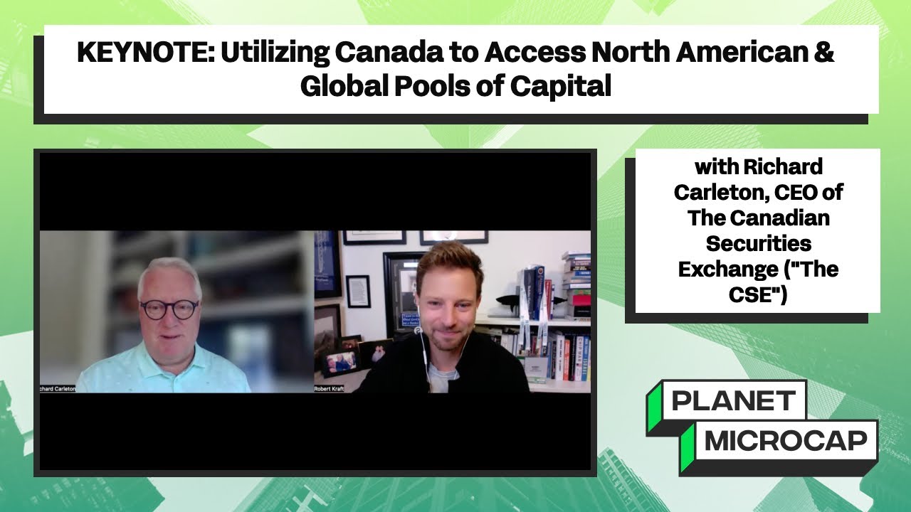 KEYNOTE: Utilizing Canada to Access North American & Global Pools of ...