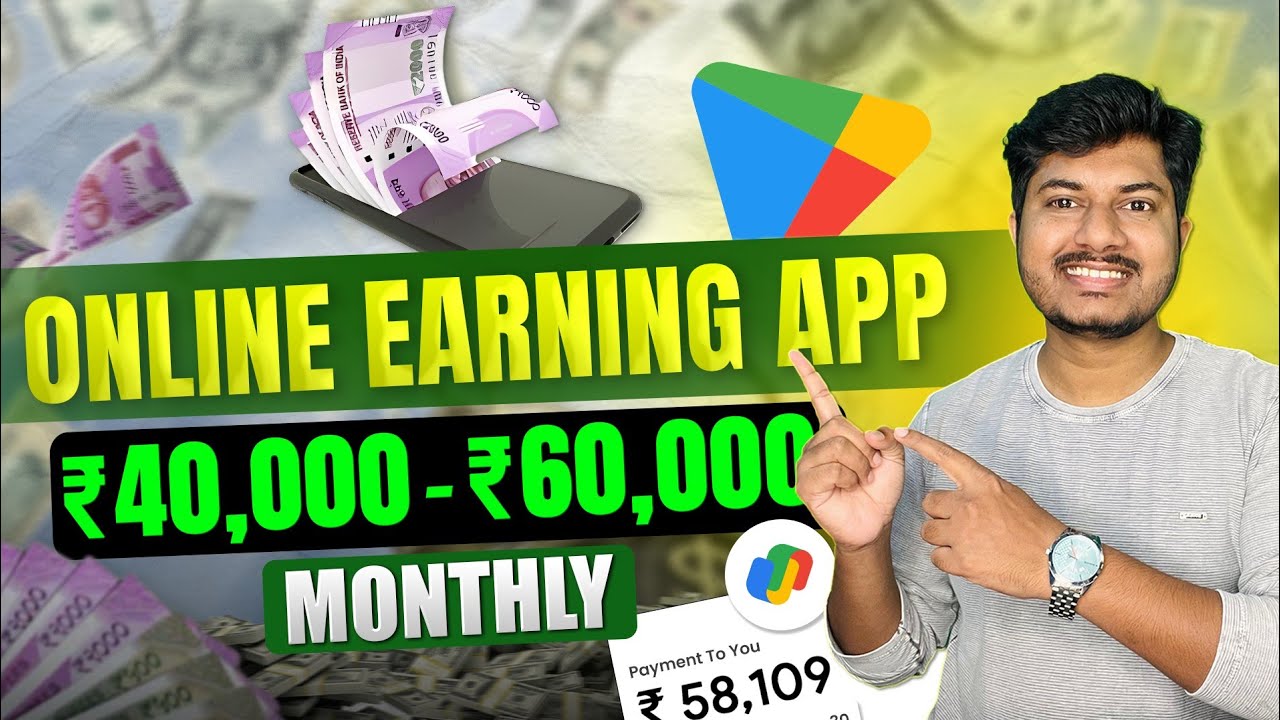 Online Earning App || Earn ₹40k-60k per month. - YouTube