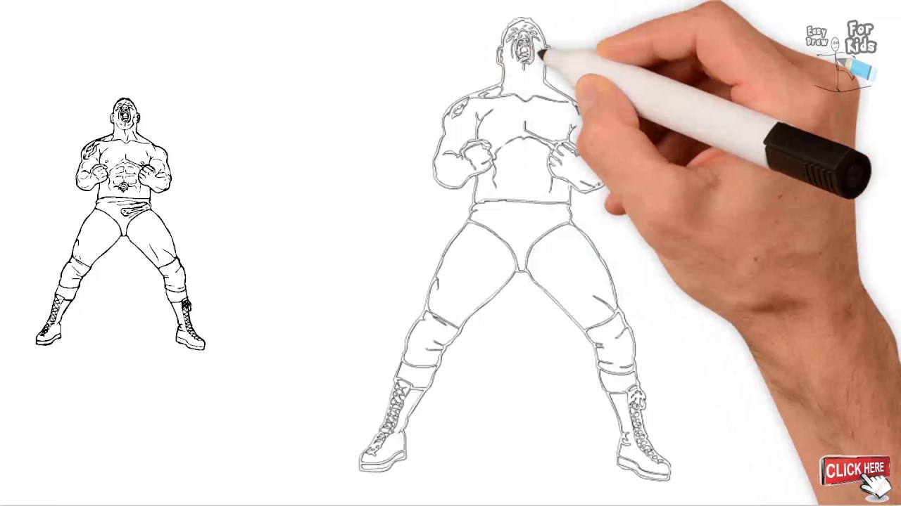 Batista Wrestler Crazy seen Drawing || WWE - YouTube