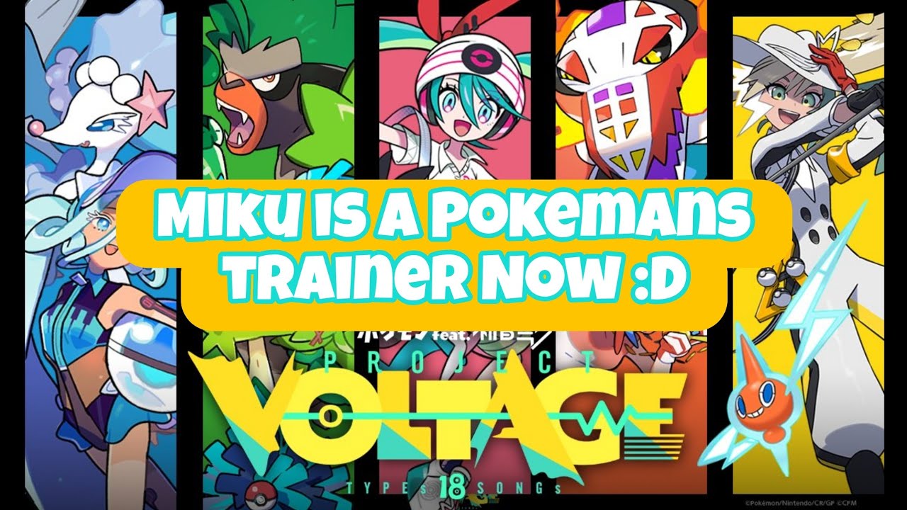 project voltage pokémon feat. hatsune miku first 5 artworks edited by a ...
