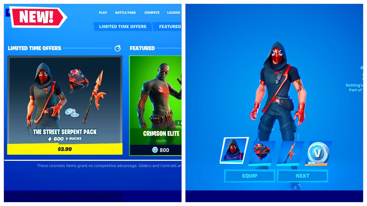How To Get STREET SERPENT Starter Pack EARLY in Fortnite Season 4! (NEW ...