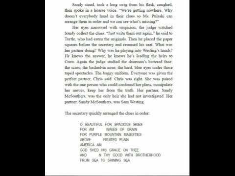 The Westing Game: Chapter 24 - YouTube