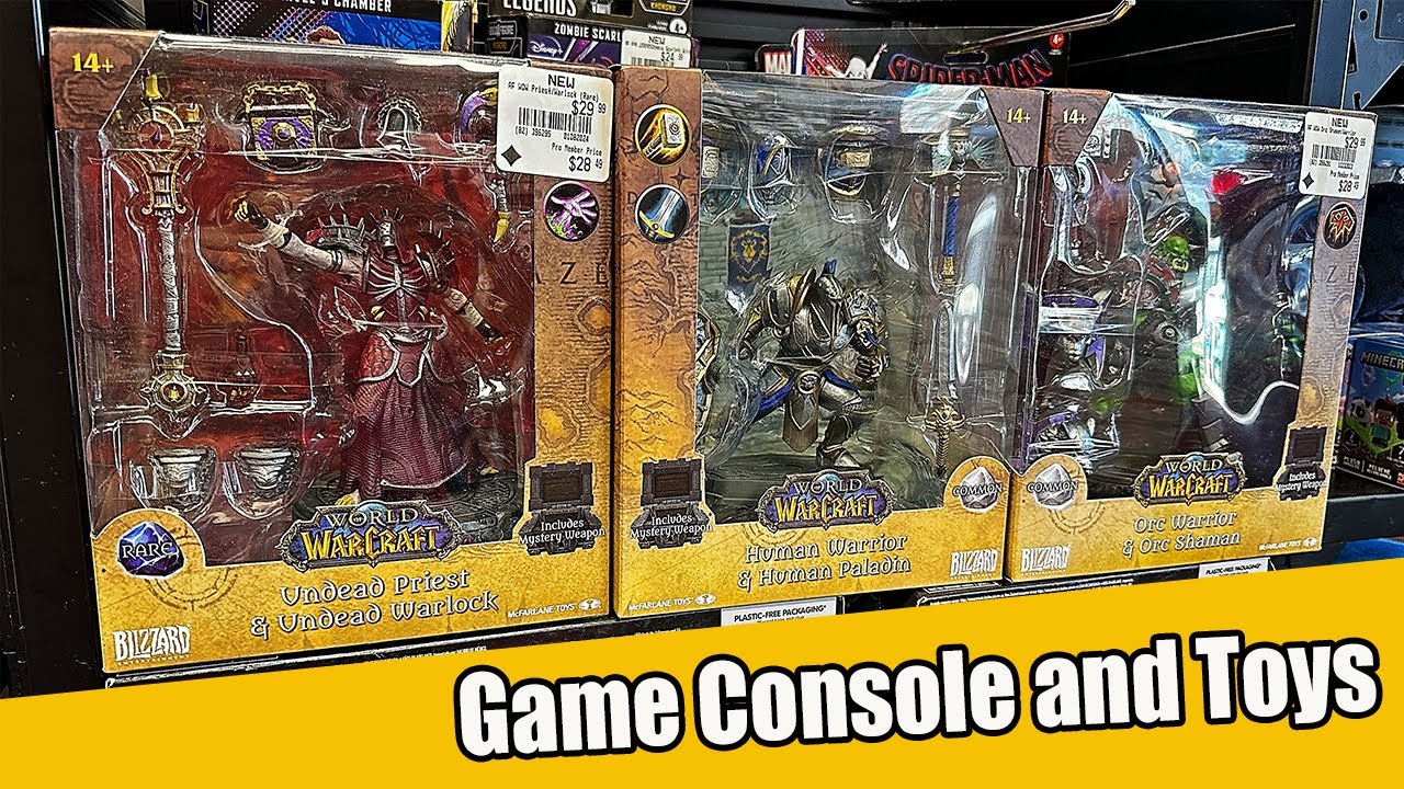 Game Consoles, Action Figures and More | GameStop and BAM Toy Hunt ...