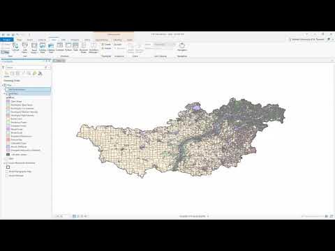 Curve Number Determination Process by Land Use and Soil Data Using ArcGIS Pro - YouTube