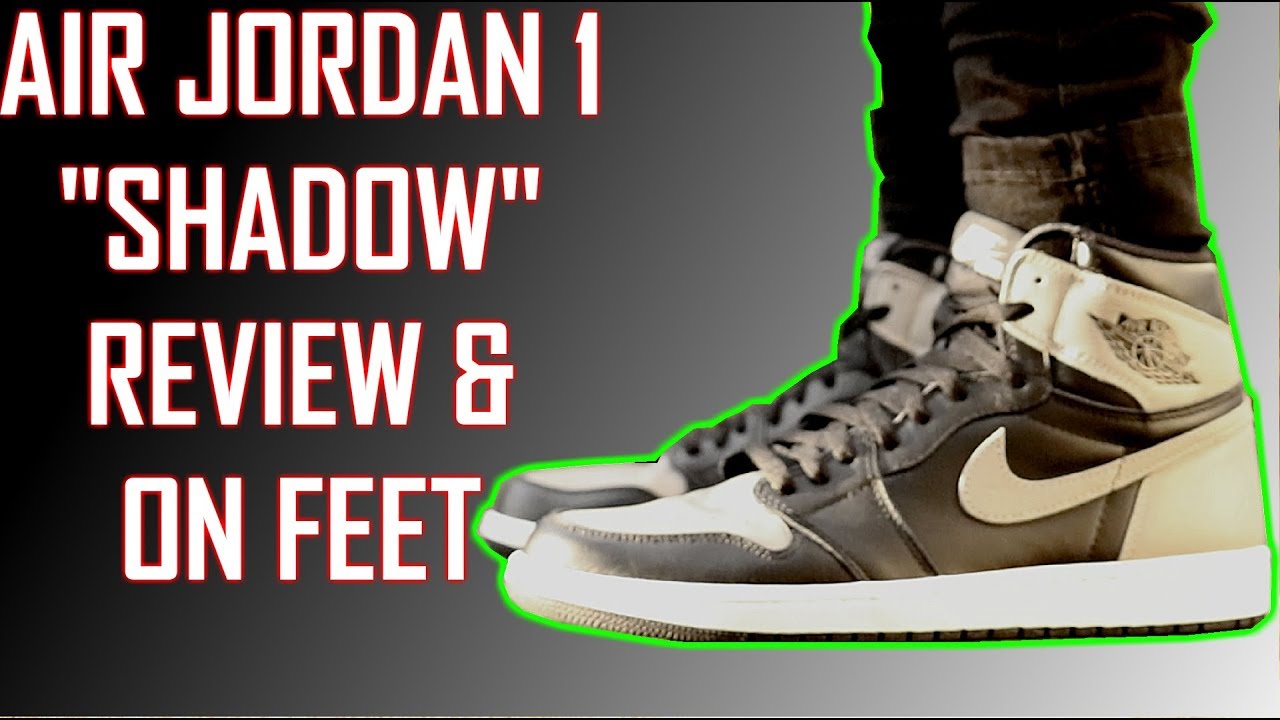 Air Jordan 1 Retro Shadow Review and On Feet - YouTube