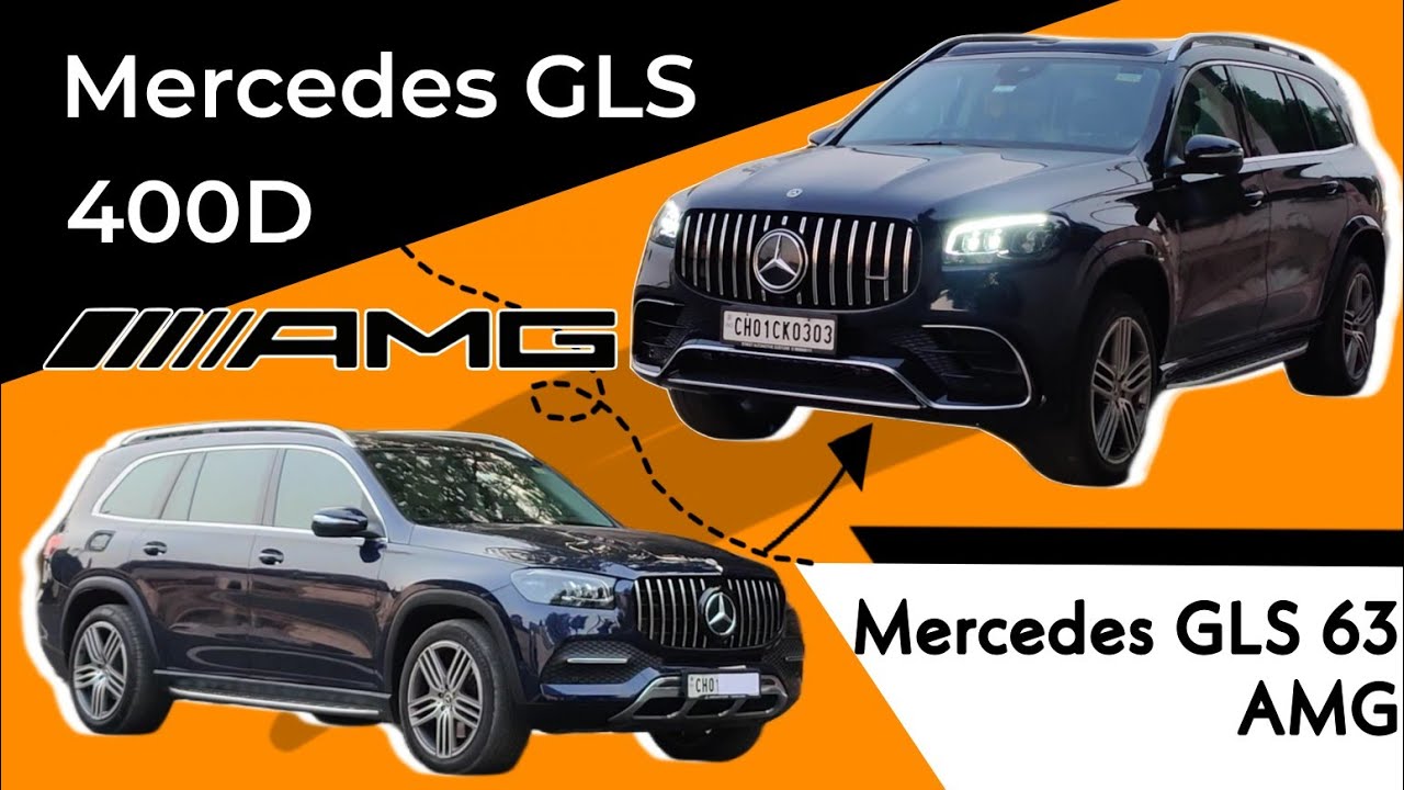 Mercedes GLS 400D 2022 to GLS 63 AMG Conversion 😍 ...