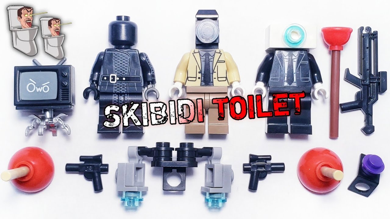Lego TV Man & Projector Man in Skibidi Toilet | Unofficial Lego ...