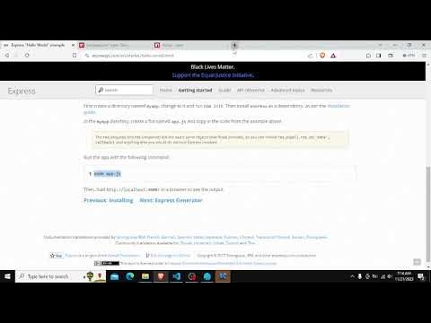 Mendapatkan list data dari database | Node JS CRUD 1 - YouTube