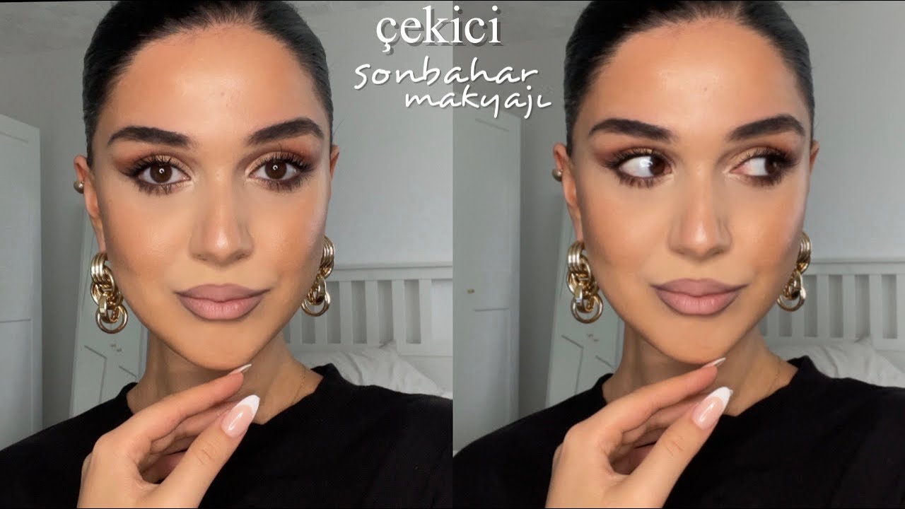 ÇEKİCİ SONBAHAR MAKYAJI I latte makeup tutorial - YouTube