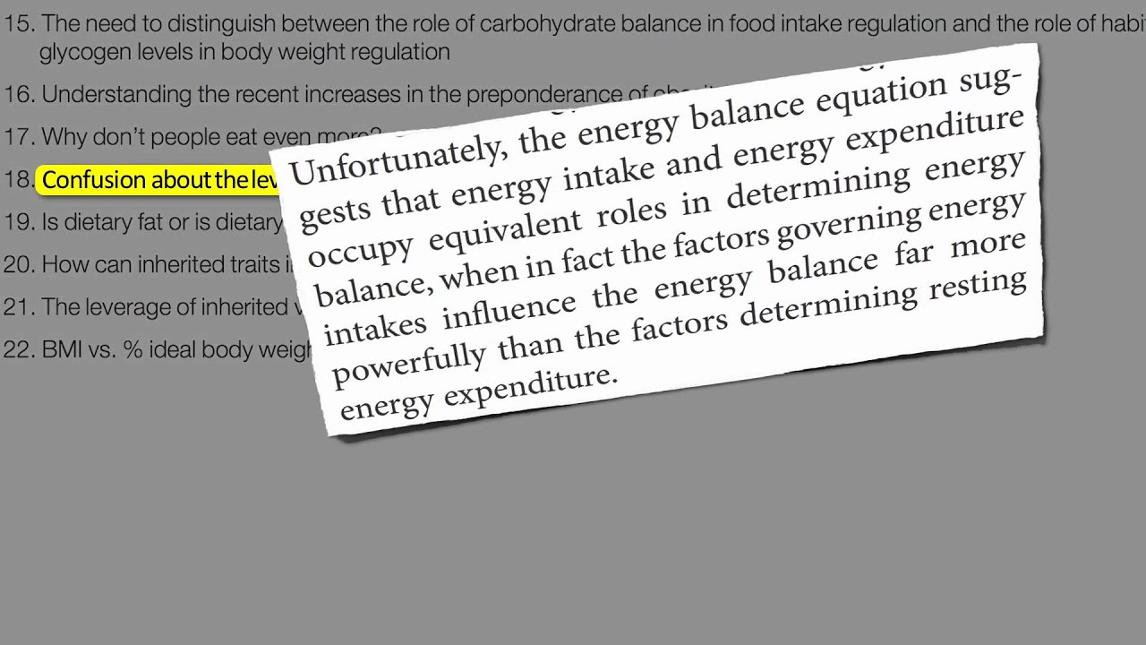 Understanding the Weight Loss Equation: Diet-Exercise Correlation - YouTube