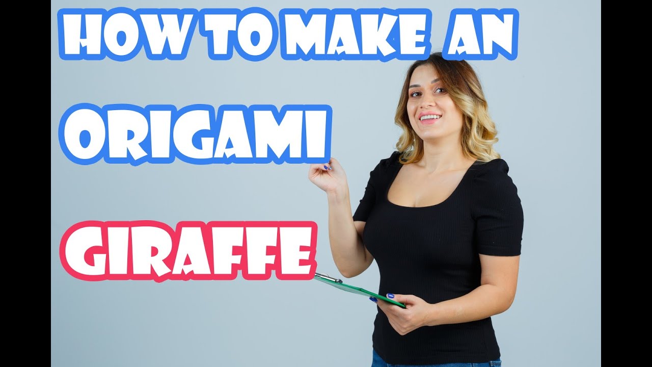 Origami giraffe Step By Step Tutorial - YouTube