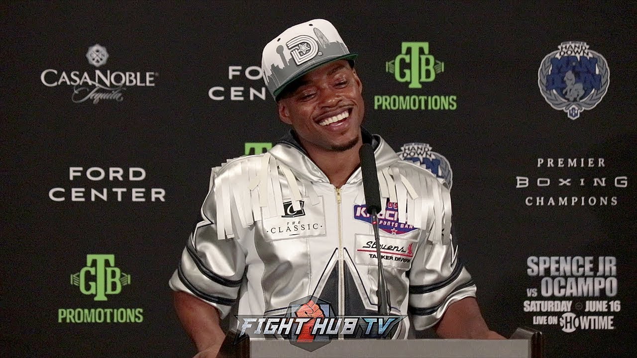 ERROL SPENCE'S FULL POST FIGHT PRESS CONFERENCE - SPENCE VS OCAMPO ...