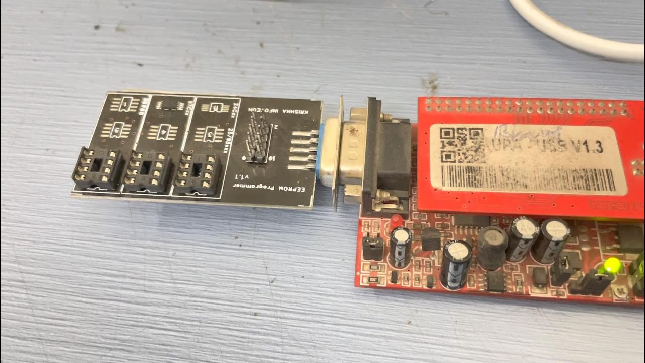 How to Uploading .bin .hex file in Eeprom (UPA usb programmer) - YouTube