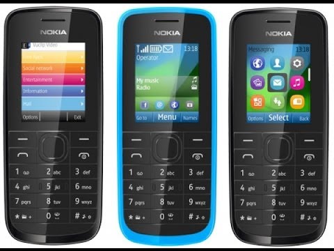 Nokia 109 обзор - YouTube