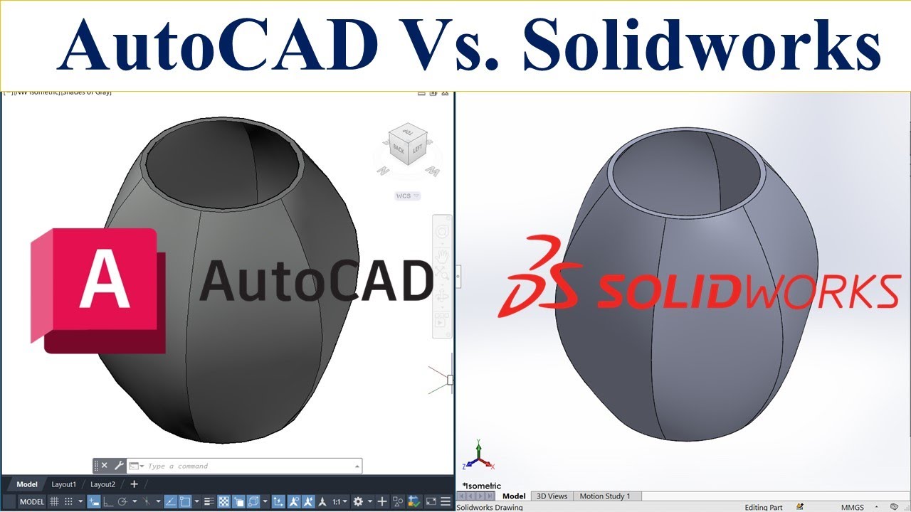 Competition (AutoCAD and Solidworks) | CAD Competition - YouTube