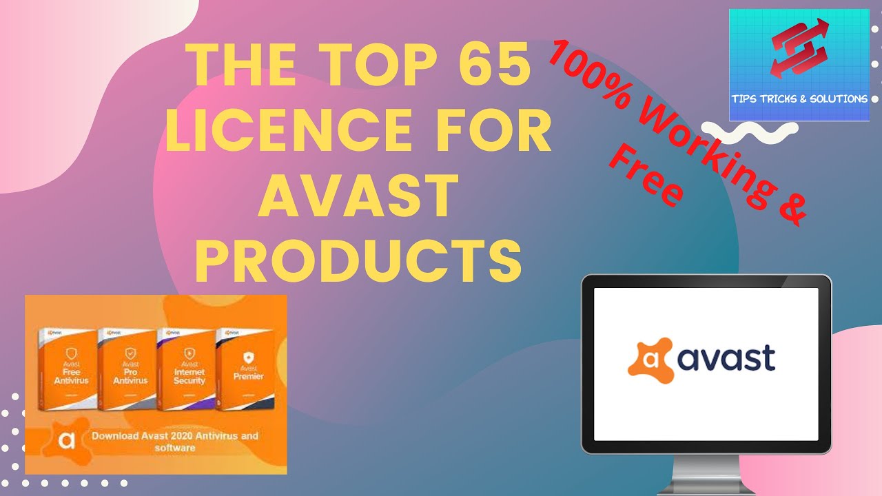 Top 65 Avast License Files for any Avast Product Working 100% Free with ...