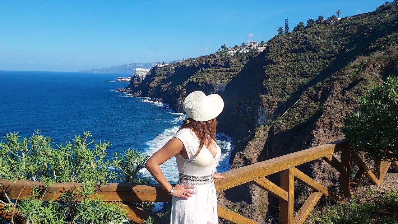 Coastal walk in Tenerife from playa de castro to playa jardin.. - YouTube